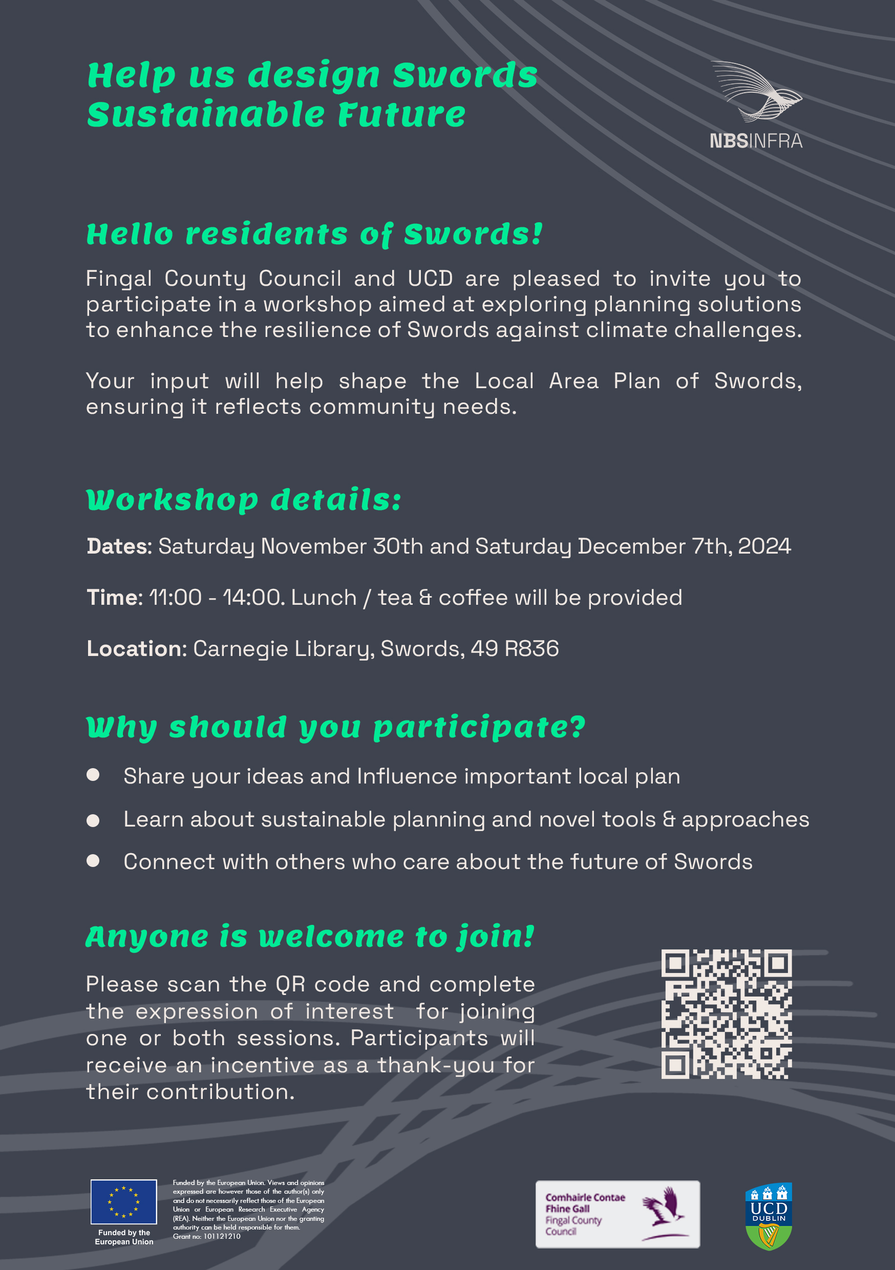 Sustainable Future Workshop in Swords - Fingal Public Participation Network