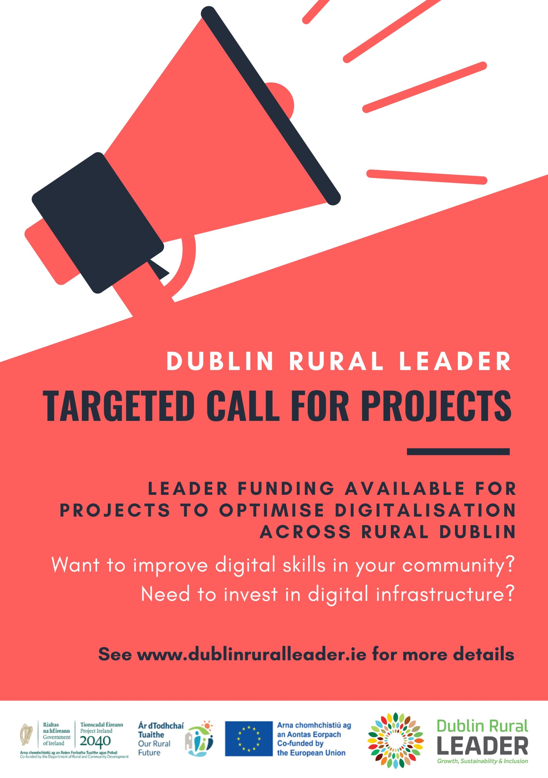 Targeted Call for Projects – Dublin Rural LEADER Programme (2023-2027 ...