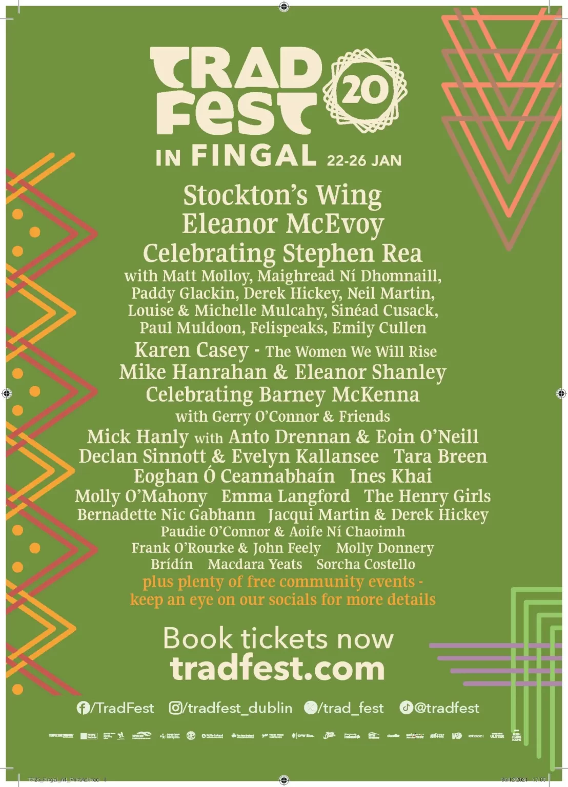 Tradfest returns to Fingal from 22 to 26 January 2025 - Fingal Public ...