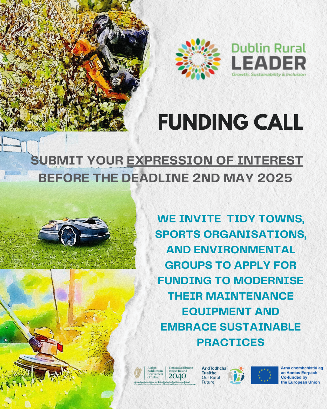 Funding Call: Electric Tools for Rural Communities - Fingal Public ...